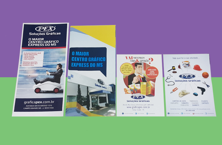 Panfleto, folheto, folder e flyer